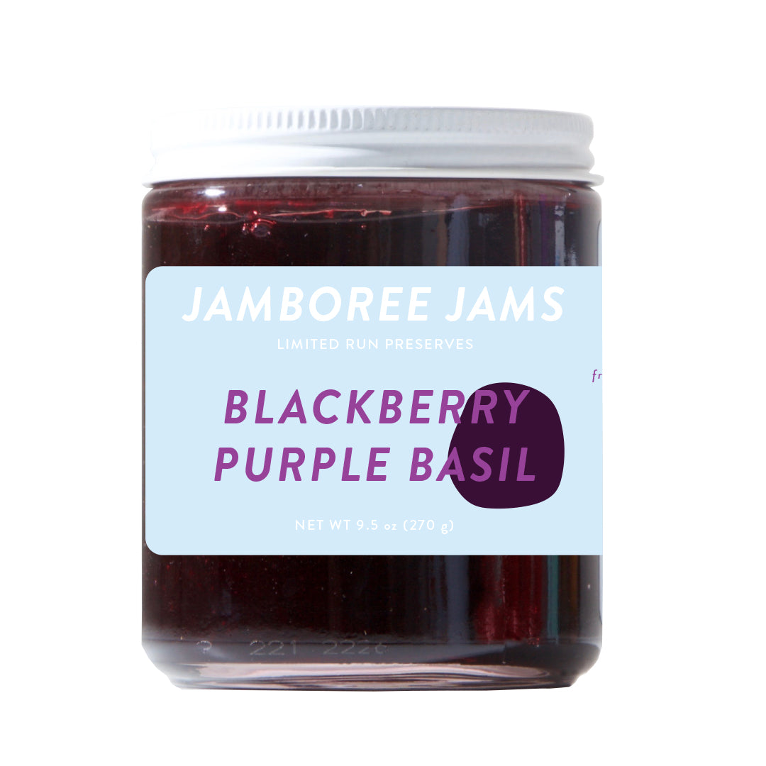Blackberry Purple Basil Jam | Jamboree Jams